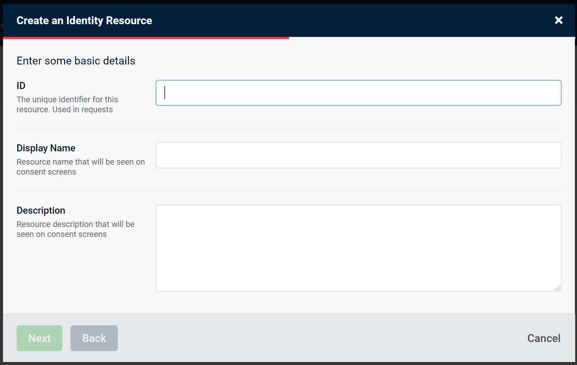 Creating Resources | AdminUI Documentation
